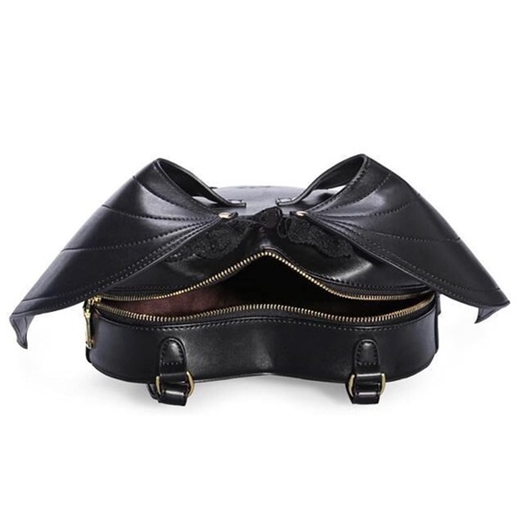 Bags | Mini Bat Wing Backpack With Lace Trim | Poshmark